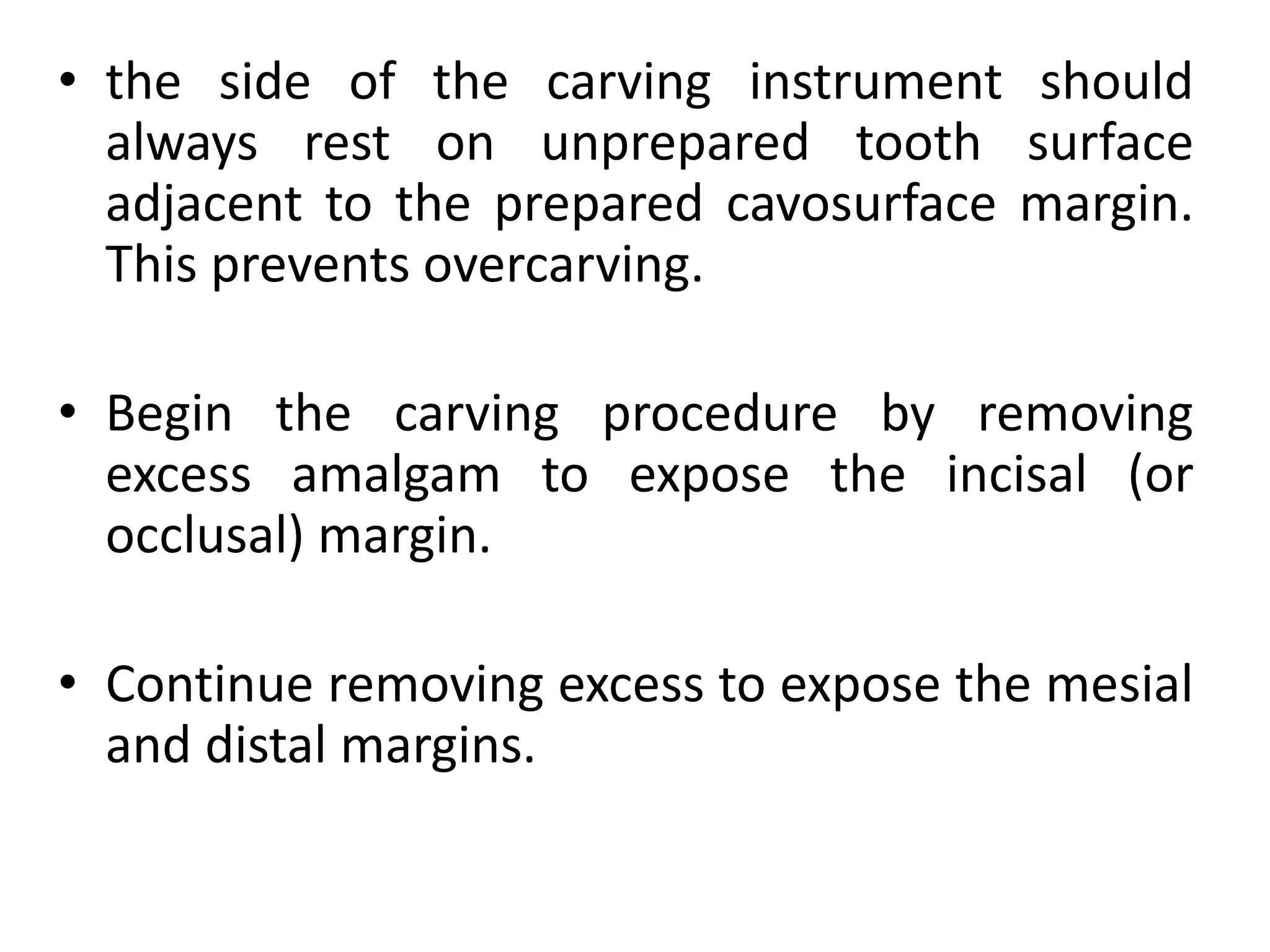 Class V and VI amalgam cavity preparations | PPTX