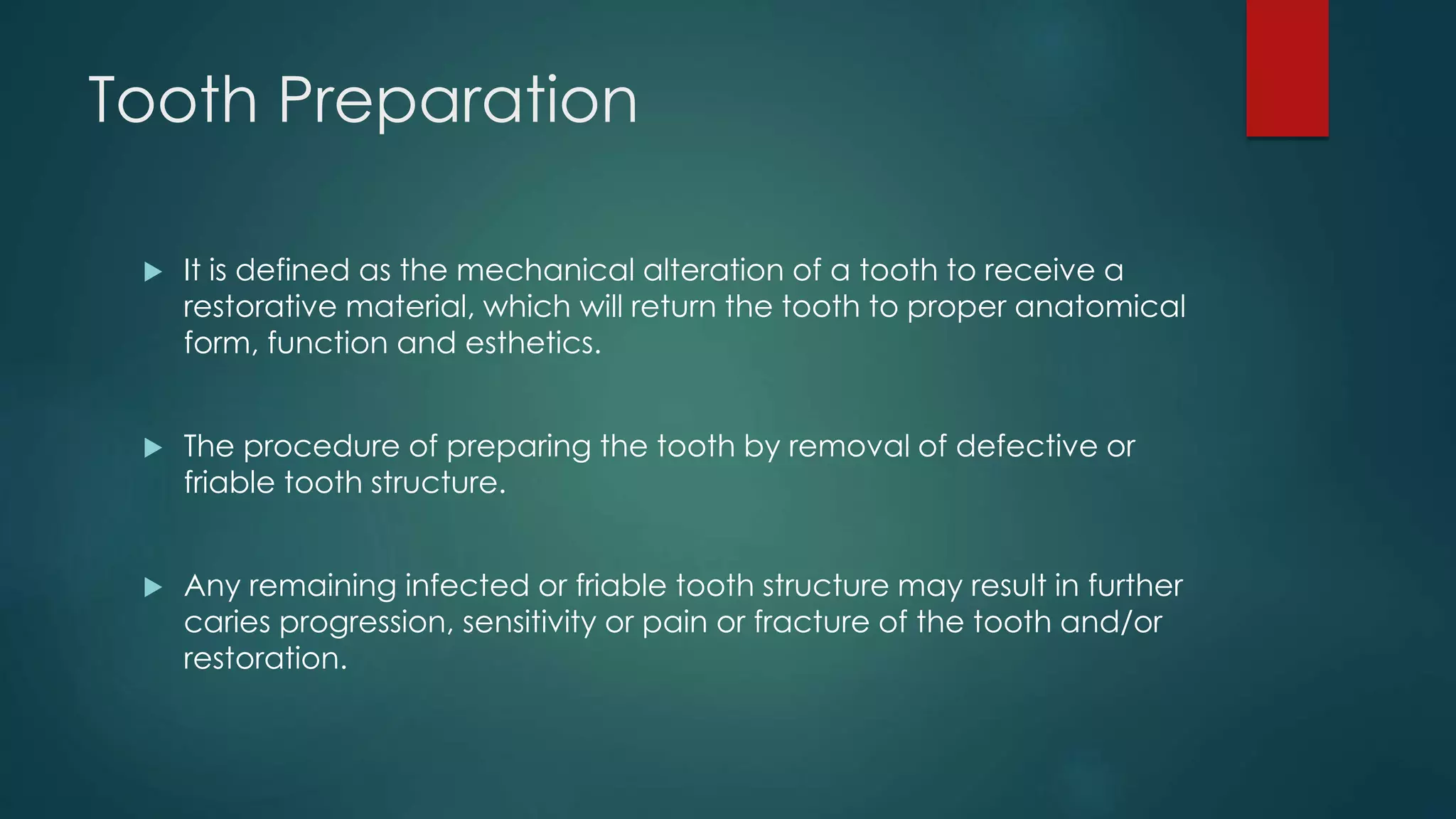 Class v tooth preparation for amalgam restorations | PPTX