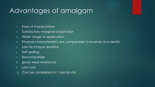 Class v tooth preparation for amalgam restorations | PPT