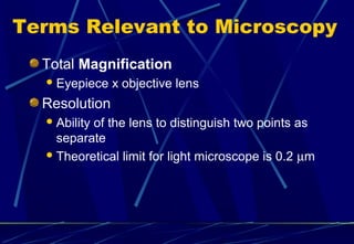 microscopy and staining | PPT