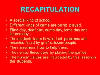 Class vi 8.ppt a different kind of school | PPT