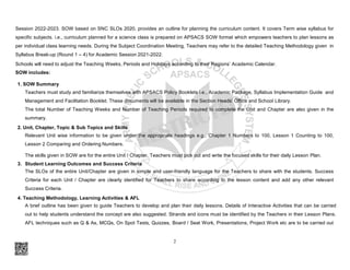 geography scheme of work army public school | PPTX