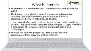 Class 8 first step to the internet-logo | PPT