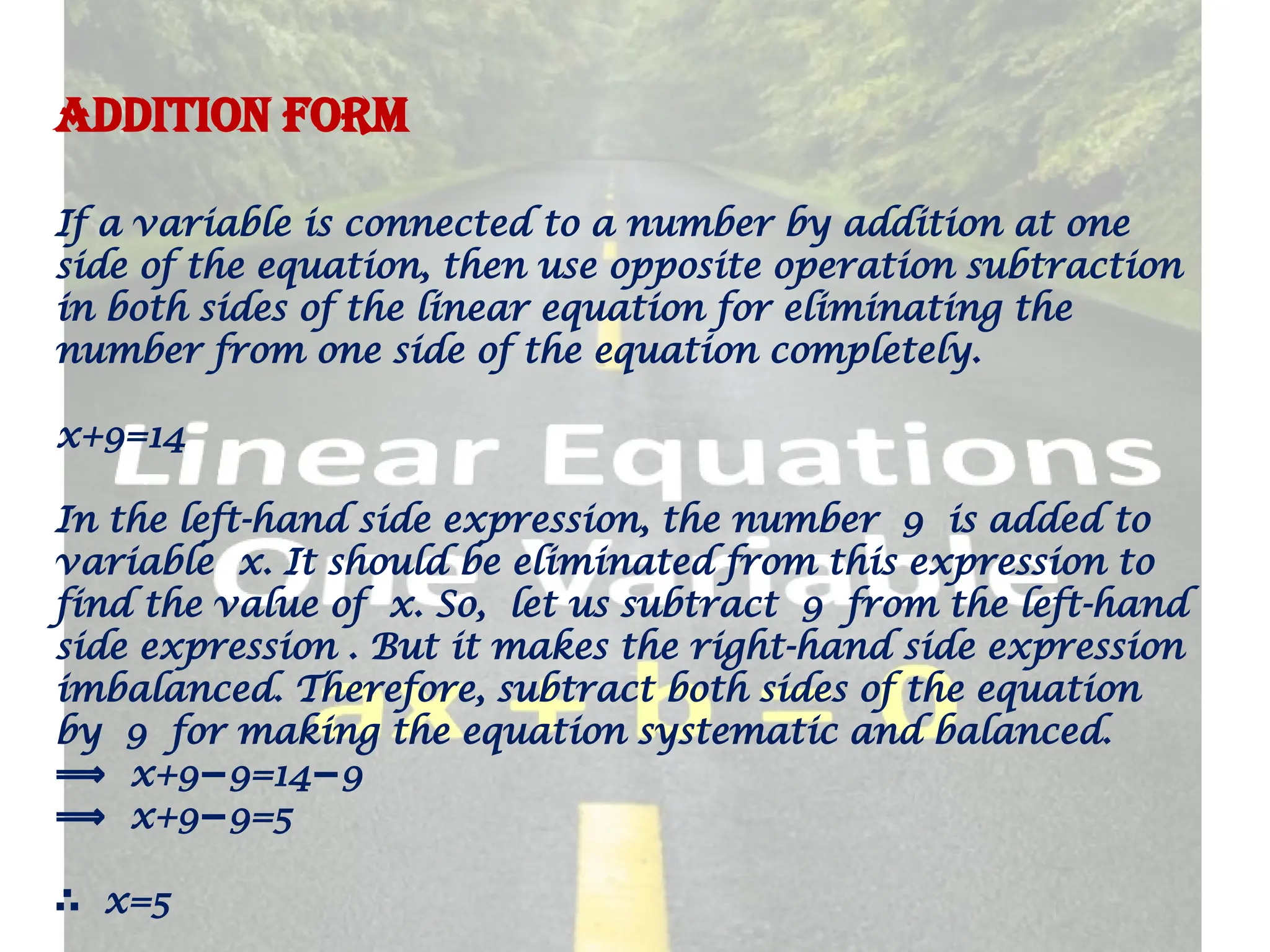 Class VII-LINEAR EQUATION PPT CLASS VII.pptx
