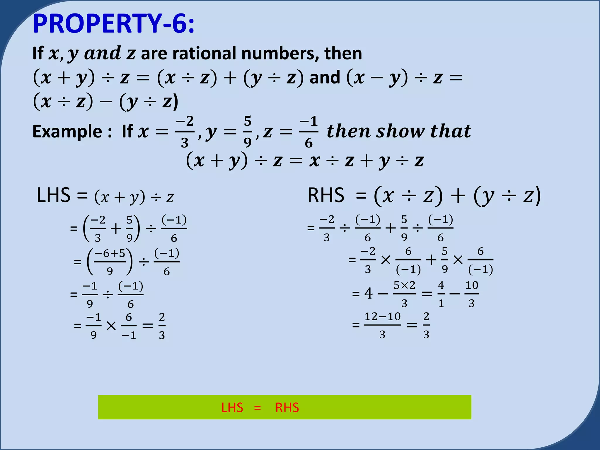 CLASS VII -operations on rational numbers(1).pptx