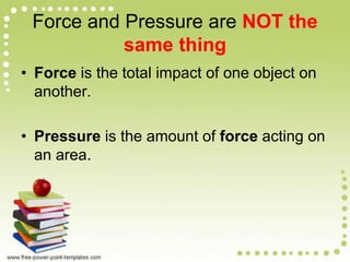 Class vii physics - pressure | PPTX