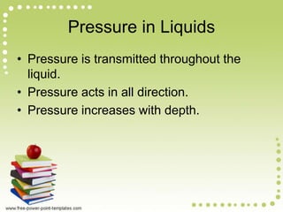 Class vii physics - pressure | PPTX