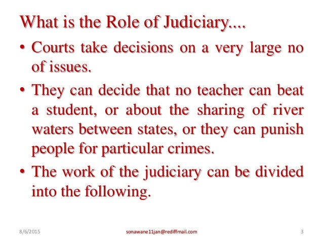 Class viii civics - 5 Judiciary