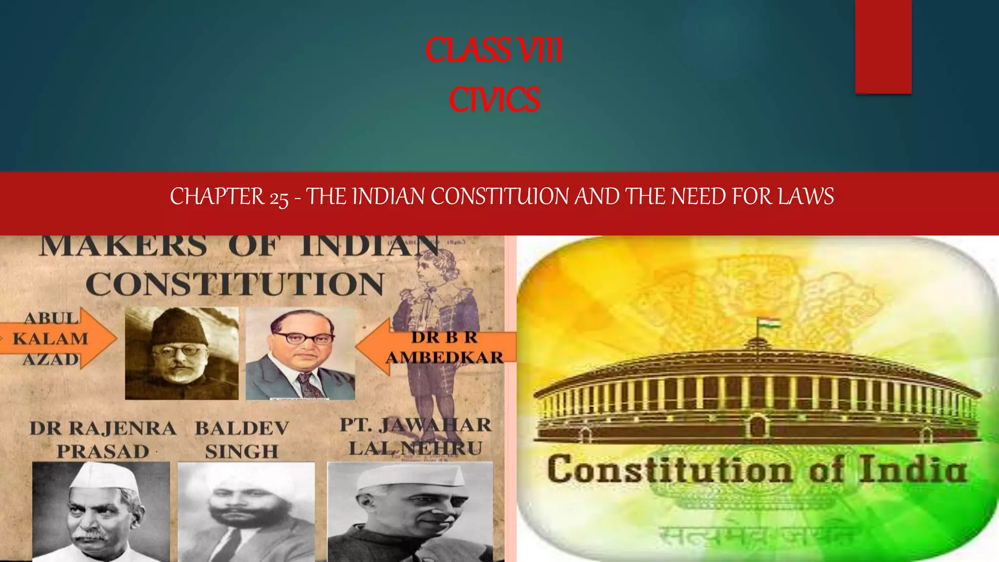 Class viii civics - ch 25 ppt | PPT