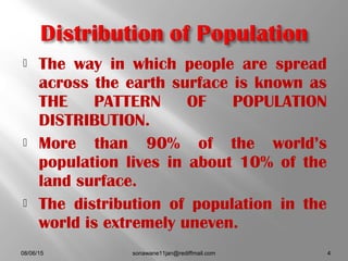 Class VIII Geography - 6 Human Resource | PPT