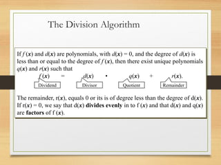 Class VIII- Polynomials.pptx ppt polynomials | PPTX