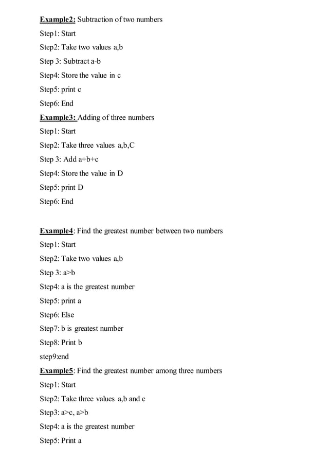 CLASS VIII COMPUTERS FLOW CHART AND ALGORITHM | DOCX