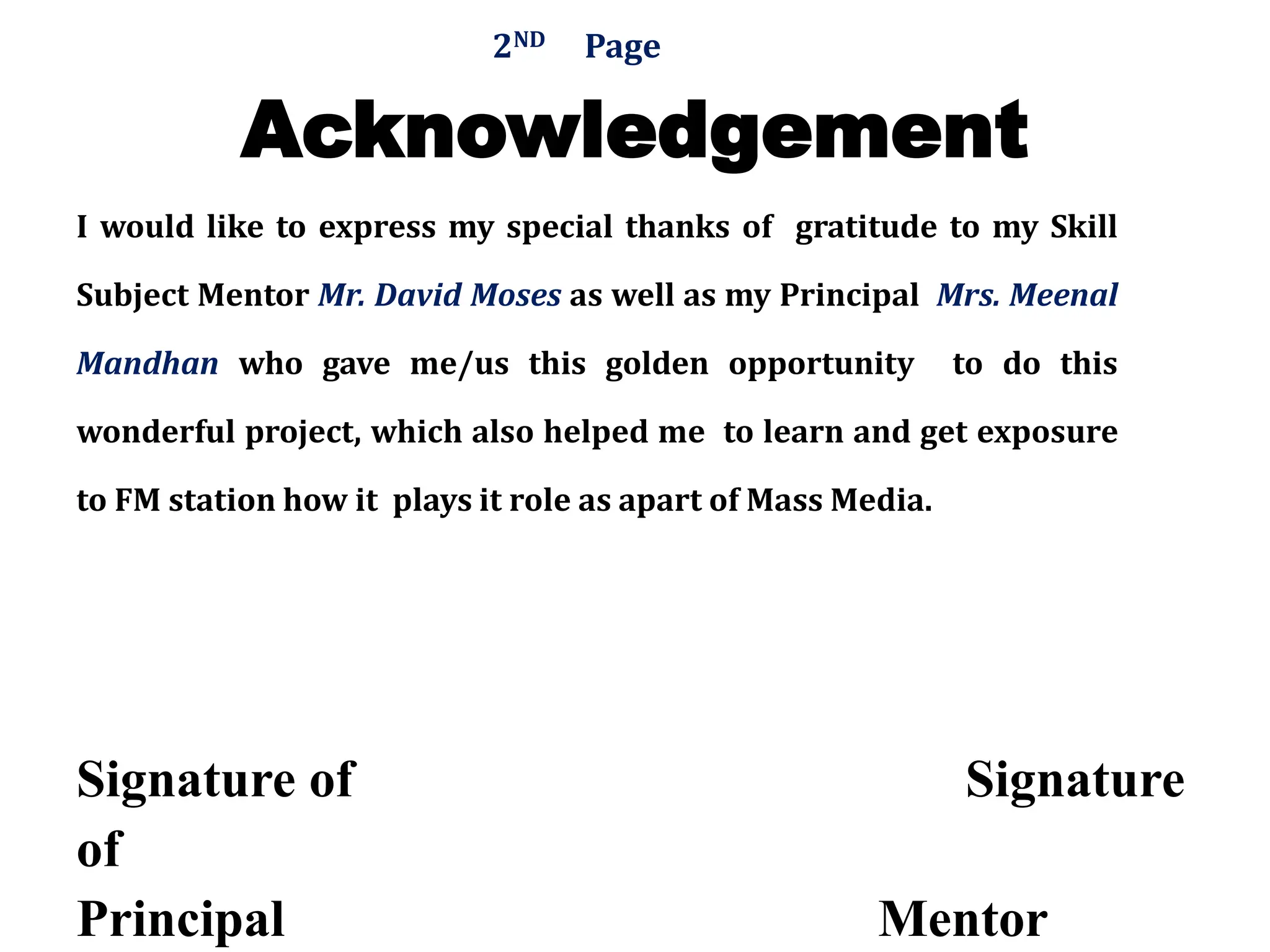 Basic Framework for Mass Media Class VII Project.pptx