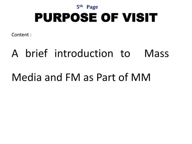 Basic Framework for Mass Media Class VII Project.pptx