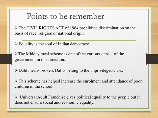 Class VII SST PPT Chapter - 1 Equality.pptx