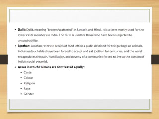 Class VII SST PPT Chapter - 1 Equality.pptx