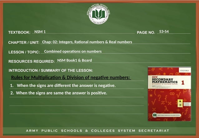 Class VI PPT Maths for army public school .pptx