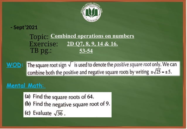 Class VI PPT Maths for army public school .pptx