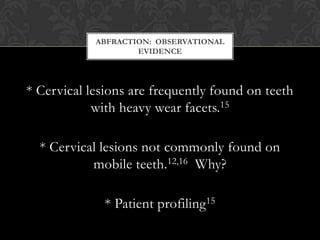 Class V Lesions | PPTX | Dental Health | Diseases and Conditions