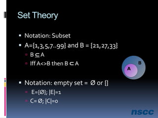 Class 5 - Set Theory and Venn Diagrams | PPTX