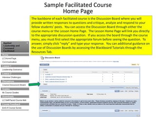 Class walk through acsc dl 6 (1) | PPT
