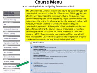 Class walk through acsc dl 6 (1) | PPT