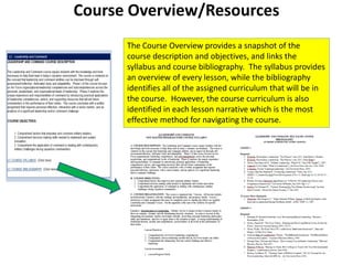 Class walk through acsc dl 6 (1) | PPT