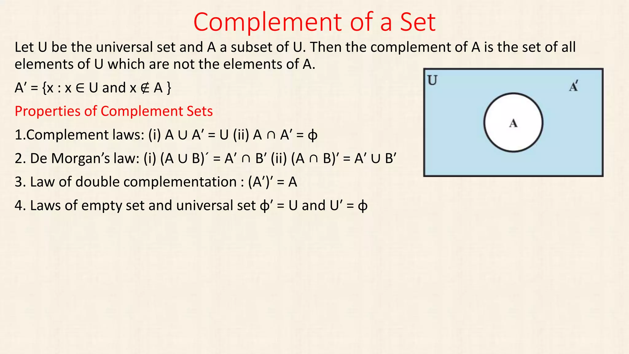Class XI CH 1 (sets) | PDF