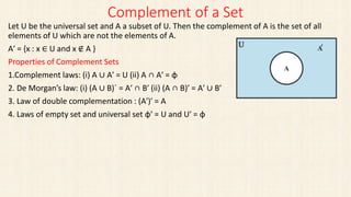 Class XI CH 1 (sets) | PDF