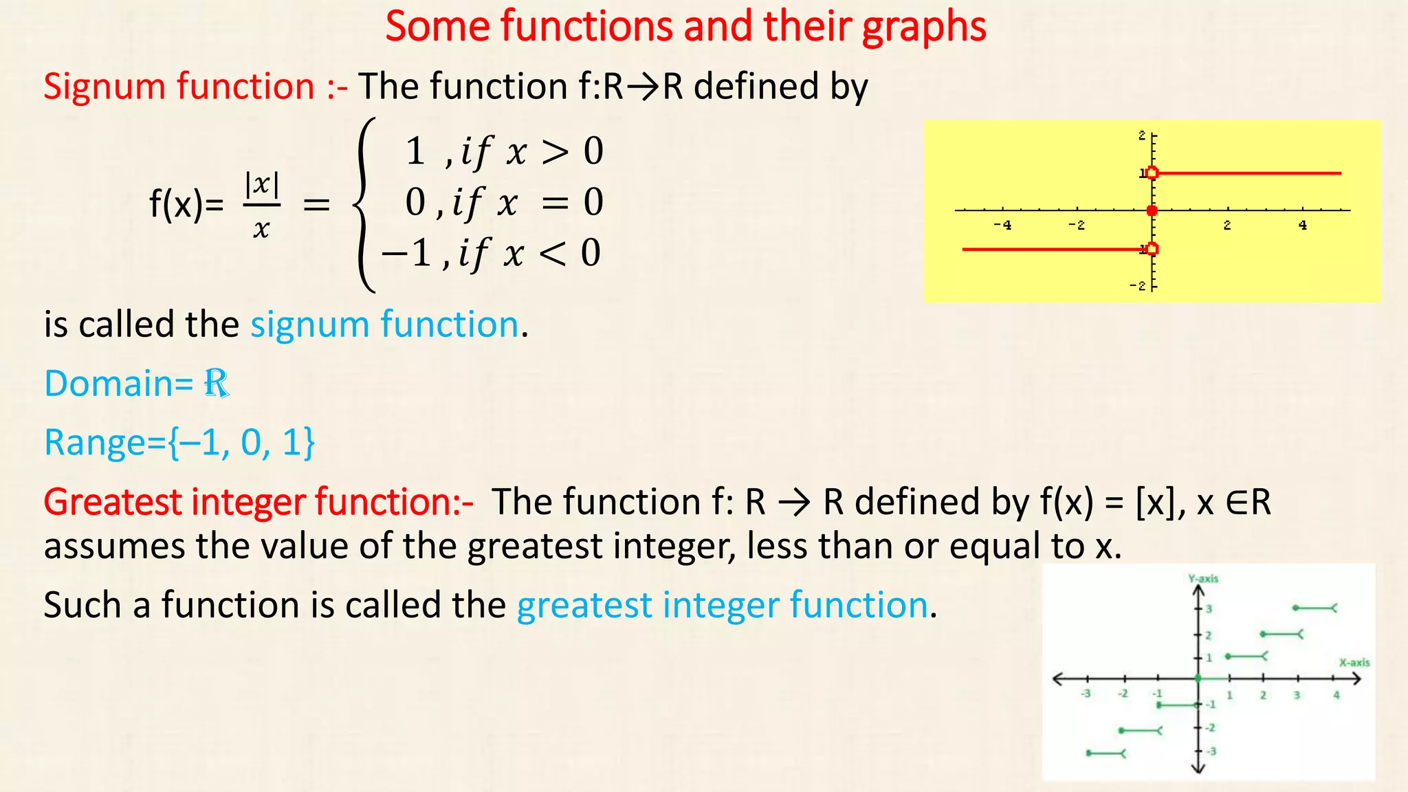 Class XI CH 2 (relations and functions) | PDF