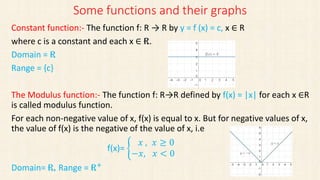 Class XI CH 2 (relations and functions) | PDF