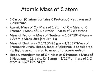 Class XI Chemistry - Mole Concept | PPTX | Chemistry | Science
