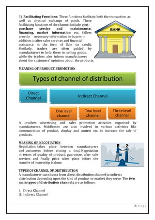 CLASS XII-MKT-Unit-3.pdf explaining about plac and distrubution | PDF