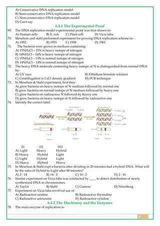 Class 12 Biology Topic Wise Line by Line Questions Chapter 5 Molecular ...