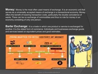 Money And Banking Class XII Com. CBSE | PPTX