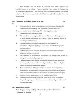 Class XII History Study Material | PDF