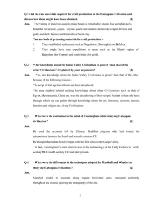 Class XII History Study Material | PDF