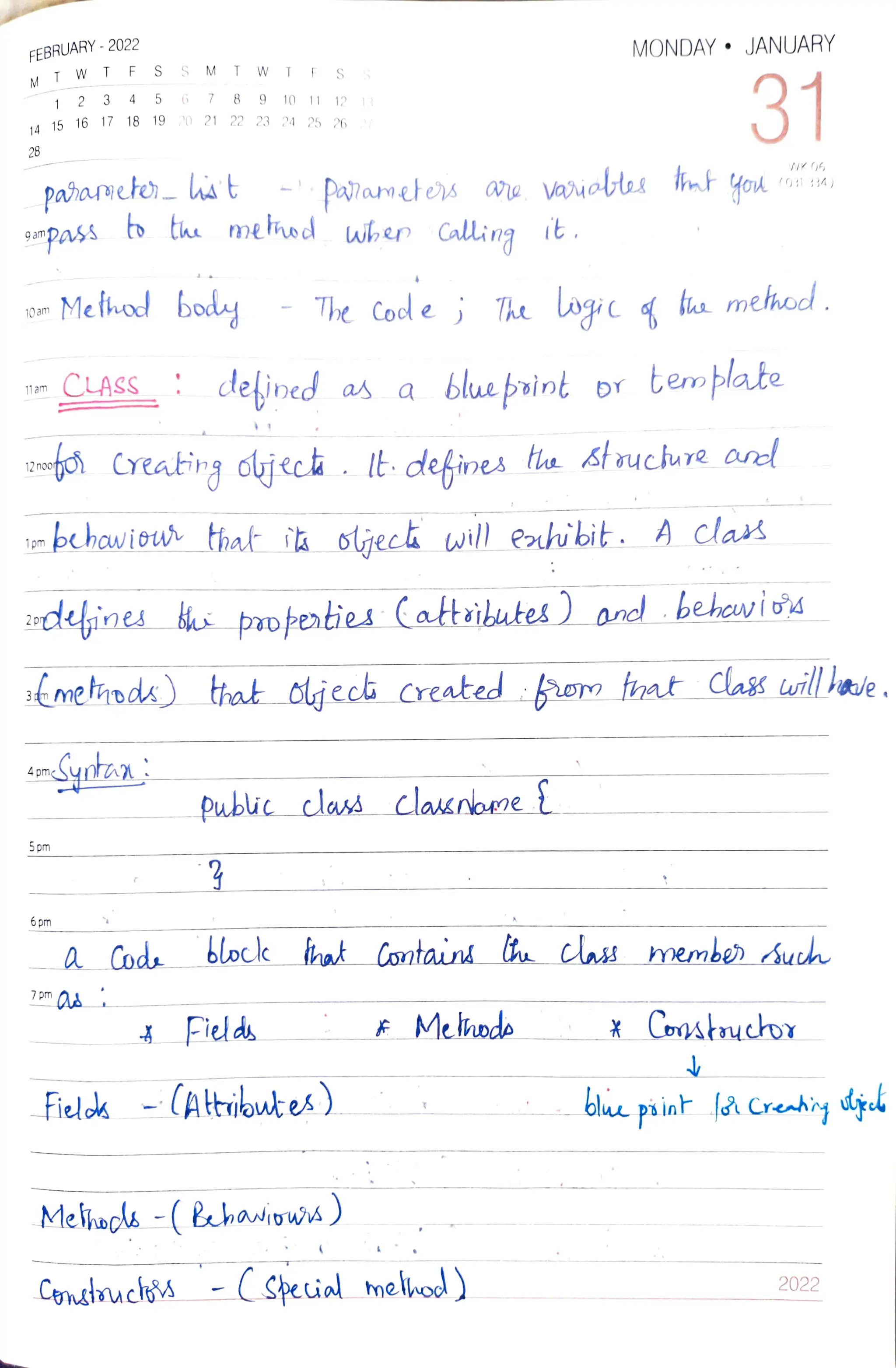 Class XII JAVA NOTES for class 12 cbse i | PDF