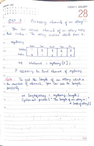 Class XII JAVA NOTES for class 12 cbse i | PDF