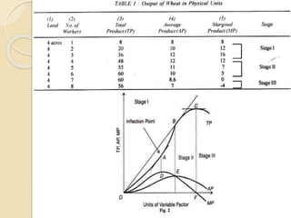 Production Functionand Law of Variable Proportion | PPT