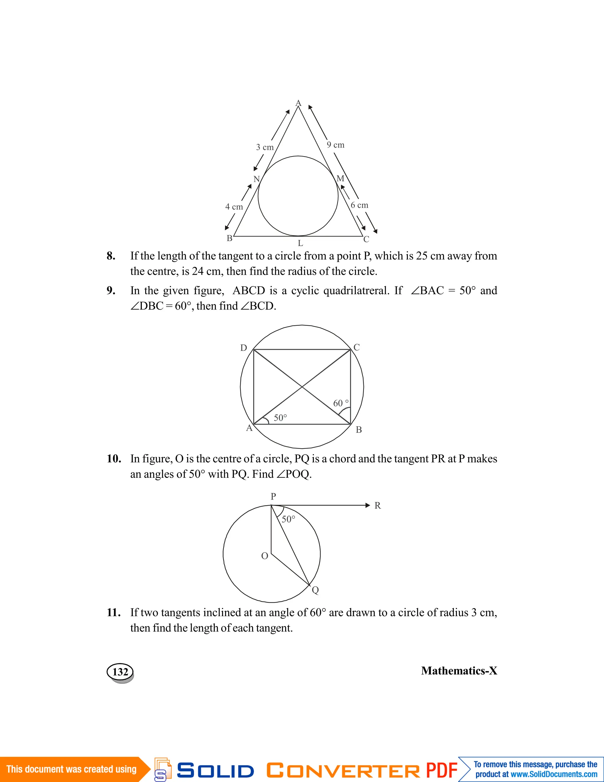 CLASS X MATHS SUPPORT MATERIAL 2023-24 BY DIRECTORATE OF EDUCATION ...