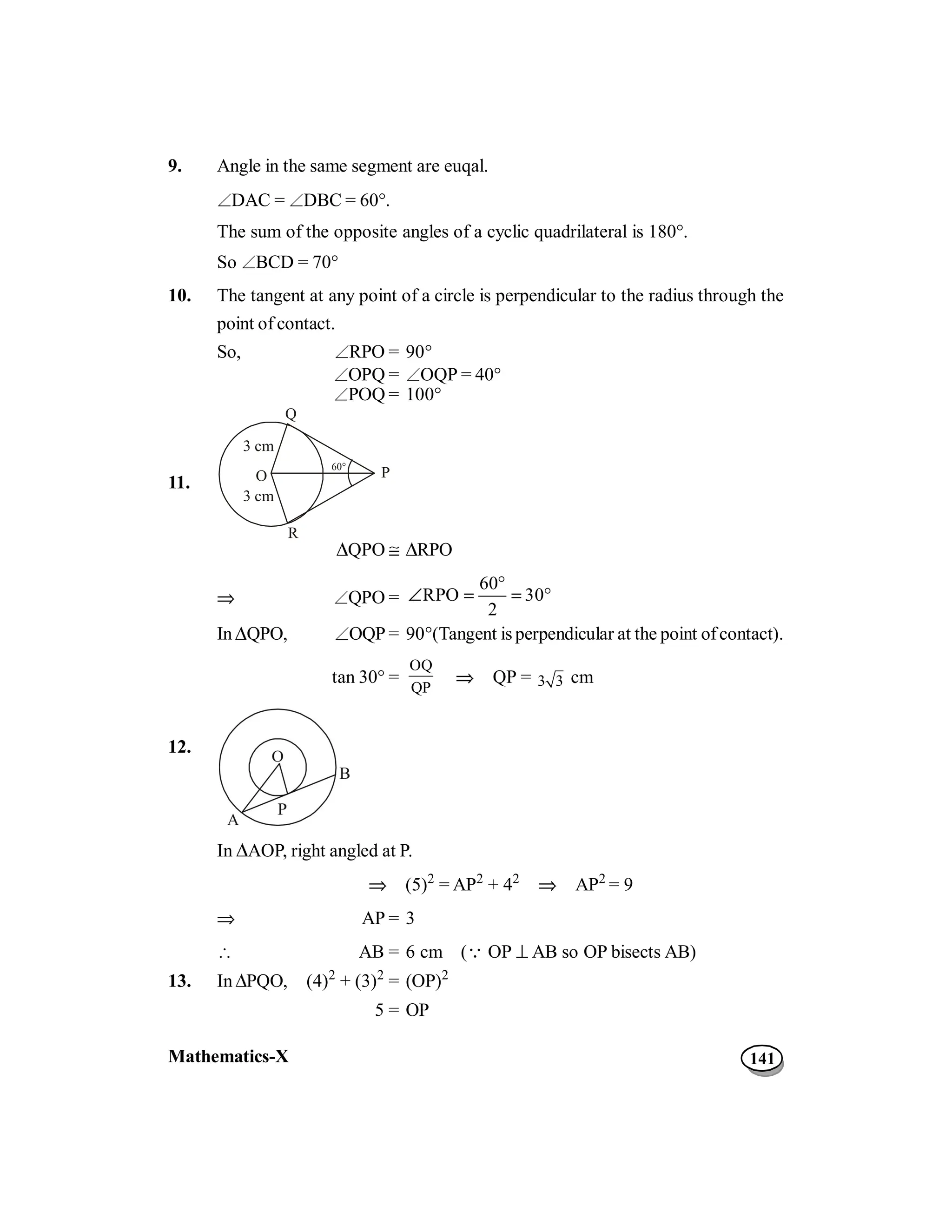 CLASS X MATHS SUPPORT MATERIAL 2023-24 BY DIRECTORATE OF EDUCATION ...