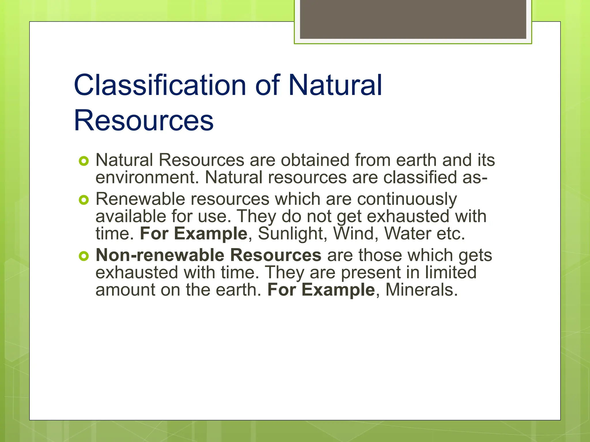 Class 10 science ch 16 management of natural resources in ppt | PPTX