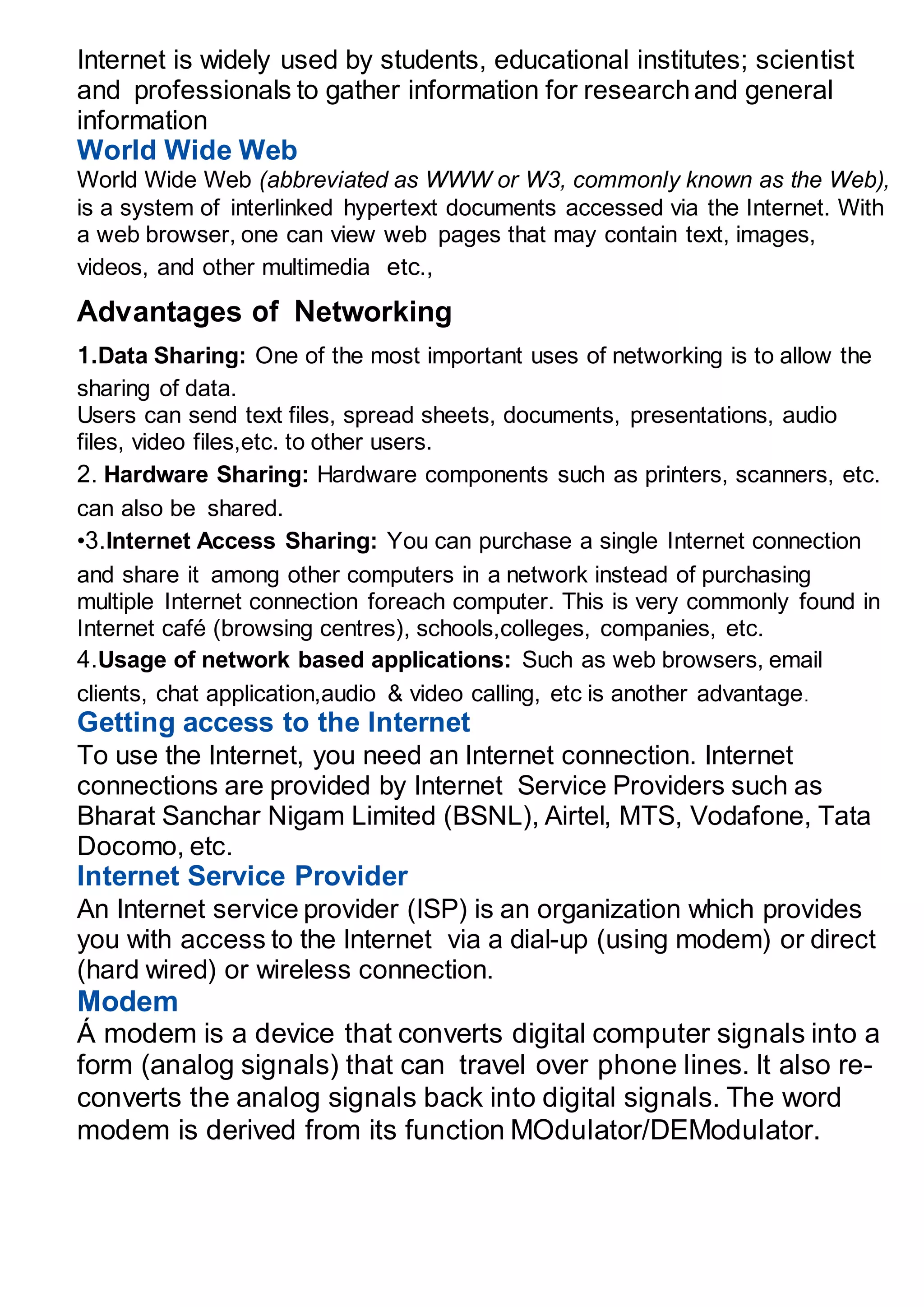 COMPUTERS CLASS X FUNCTIONAL ENGLISH AND WEB APPLICATIONS | PDF