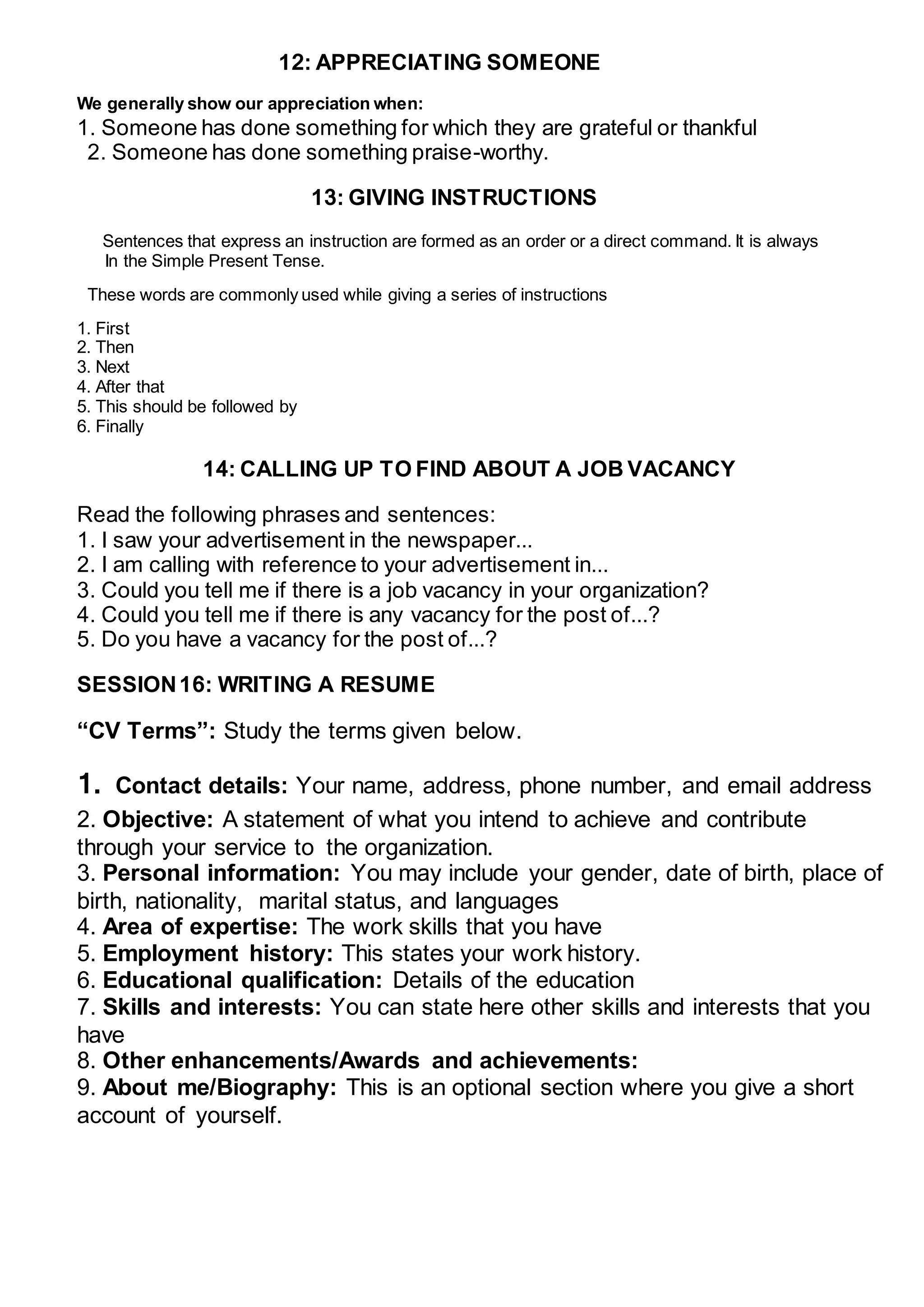 COMPUTERS CLASS X FUNCTIONAL ENGLISH AND WEB APPLICATIONS | PDF