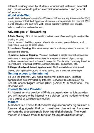 COMPUTERS CLASS X FUNCTIONAL ENGLISH AND WEB APPLICATIONS | PDF