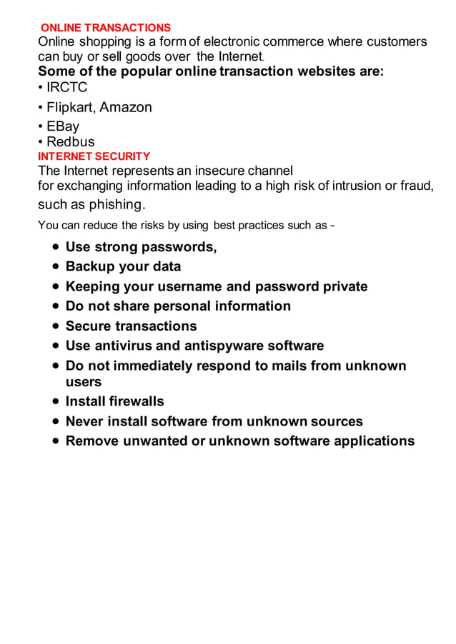 COMPUTERS CLASS X FUNCTIONAL ENGLISH AND WEB APPLICATIONS | PDF