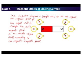 Class x physics magnetic effects of electric current lecture 01 (2) | PDF