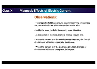 Class x physics magnetic effects of electric current lecture 04 (2) | PPT