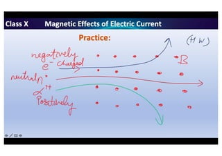 Class x physics magnetic effects of electric current lecture 06 | PPT